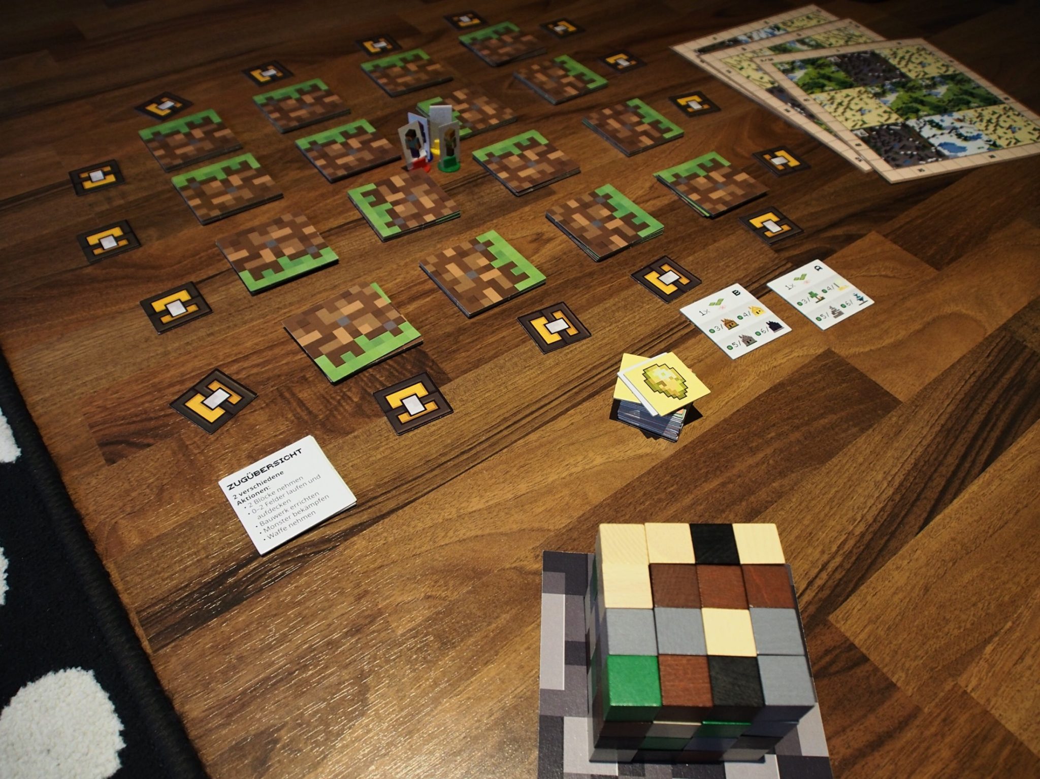 ZoomLab // pers. Blog | Minecraft – Baumeister & Biome, das Brettspiel ...